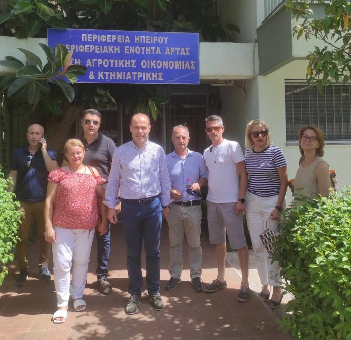 Υπηρεσίες της Περιφερειακής Ενότητας Άρτας επισκέφτηκε ο Χριστόφορος ...